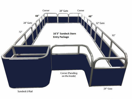 Sundeck with Stern Entry Packages
