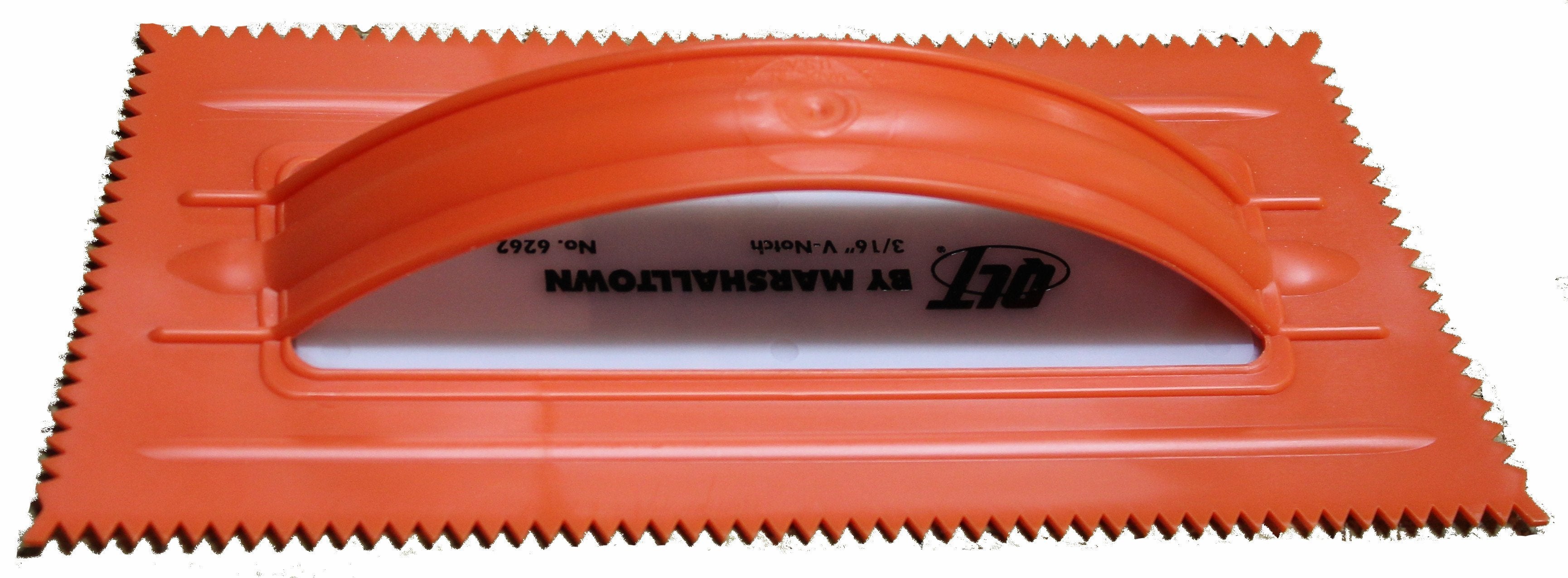3/16" V Notched Trowel