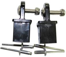 Plastic eye end for 1” SQUARE Tube outside diameter tube